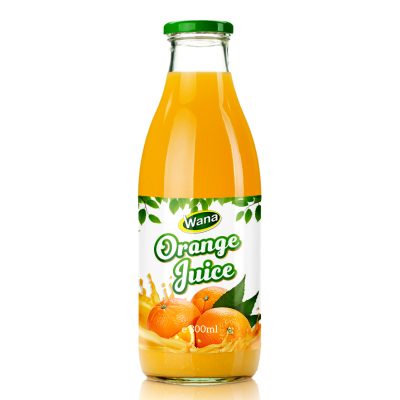Private Label Mango Juice Drink in 300ml Glass Bottled | Wana Beverage