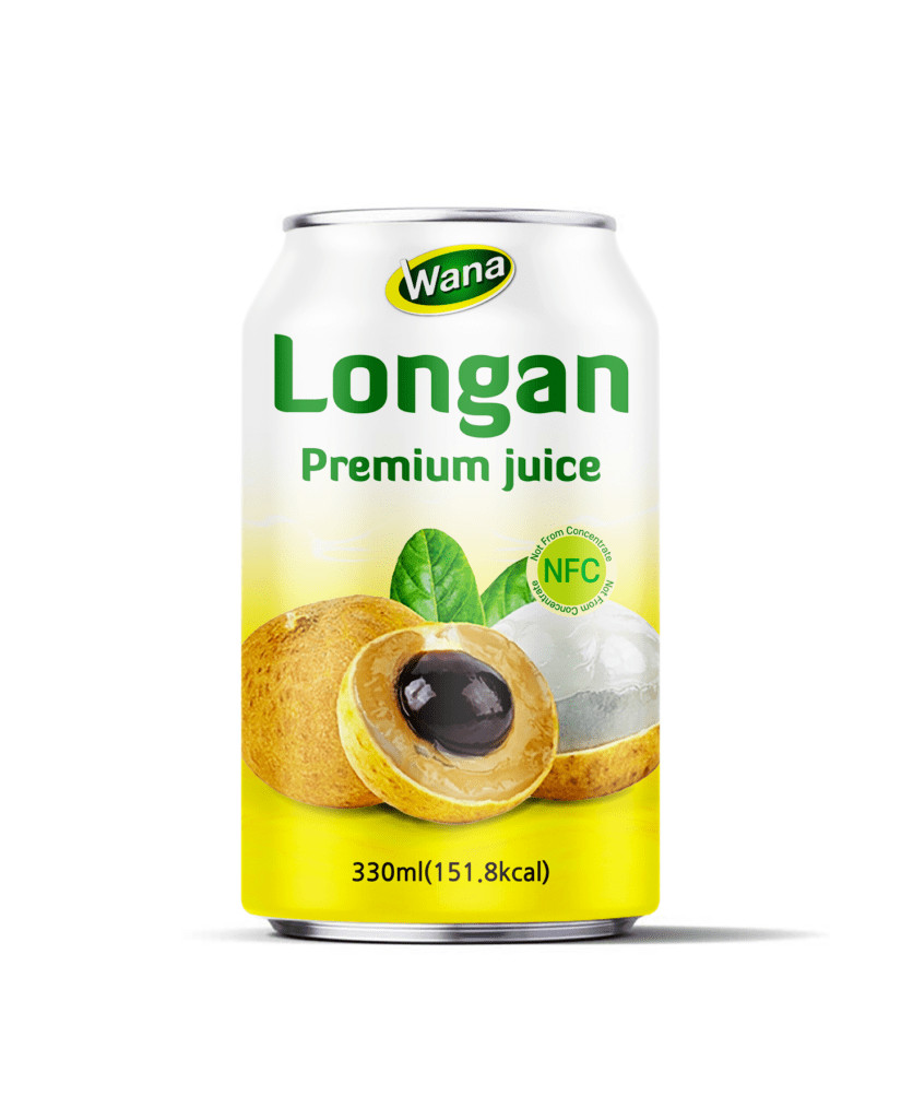 330ML - PREMIUM LONGAN JUICE | Wana Beverage