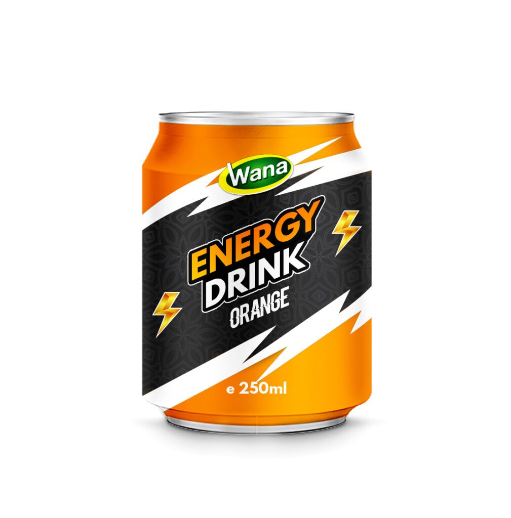 250ML - Pomegranate Flavored Energy Drink | Wana Beverage