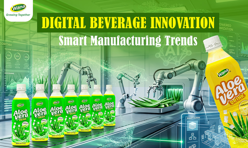 Digital Beverage Innovation: Smart Manufacturing Trends | Wana Beverage